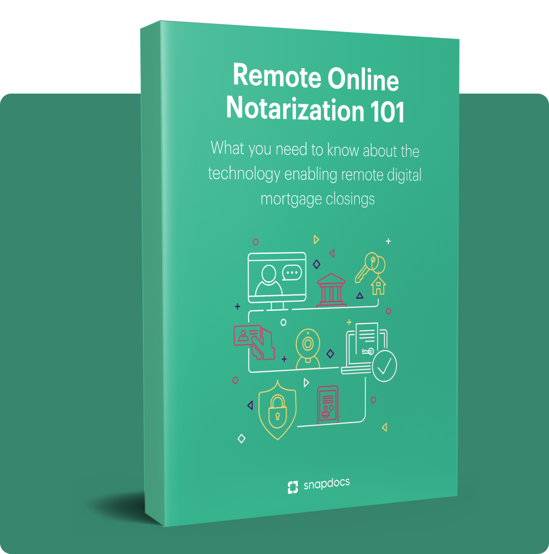 Remote Online Notarization (RON) 101 — Snapdocs